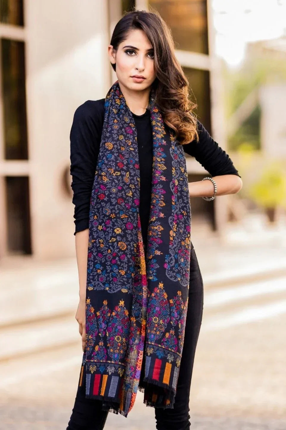 Women's Kani Wool Shawl – SWI Stylish
