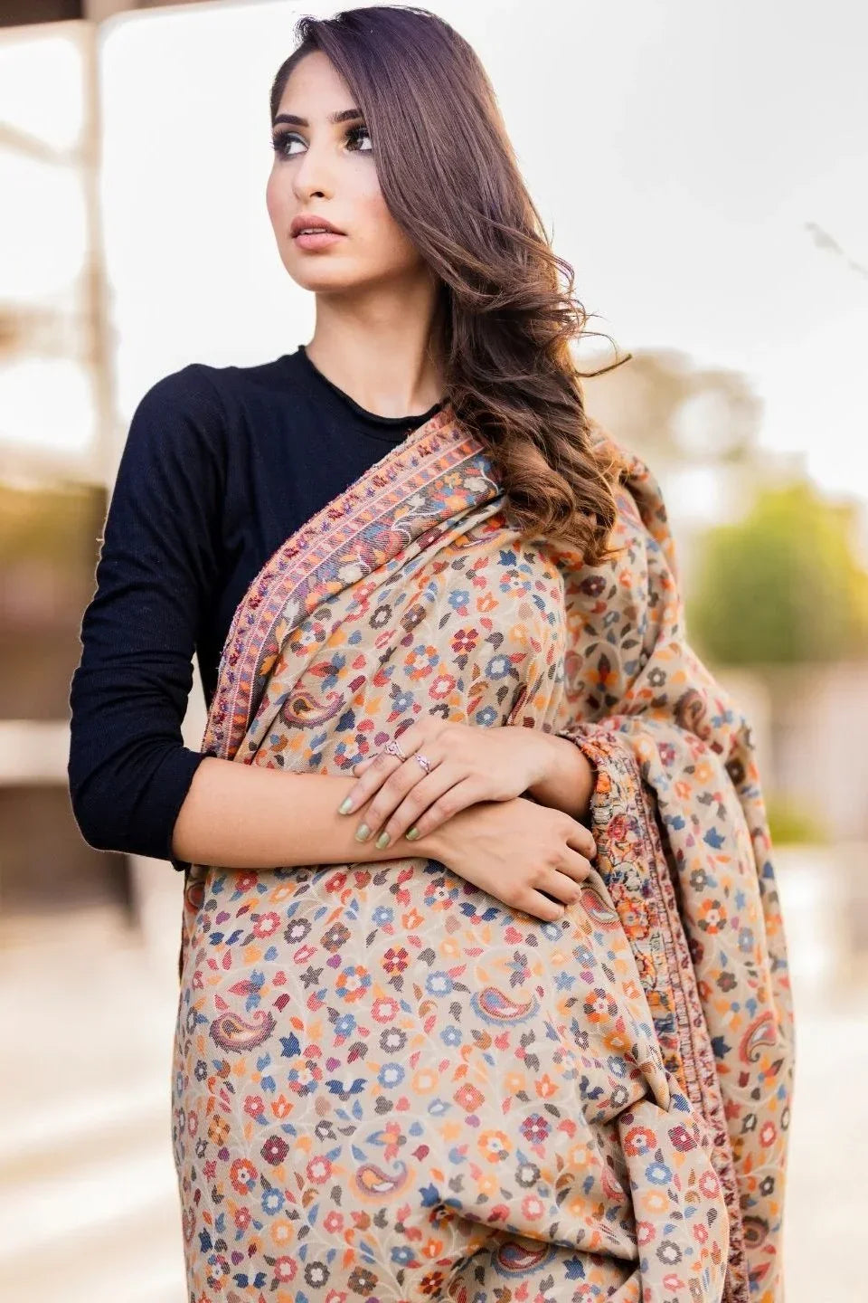 Women's Kani Wool Shawl – SWI Stylish