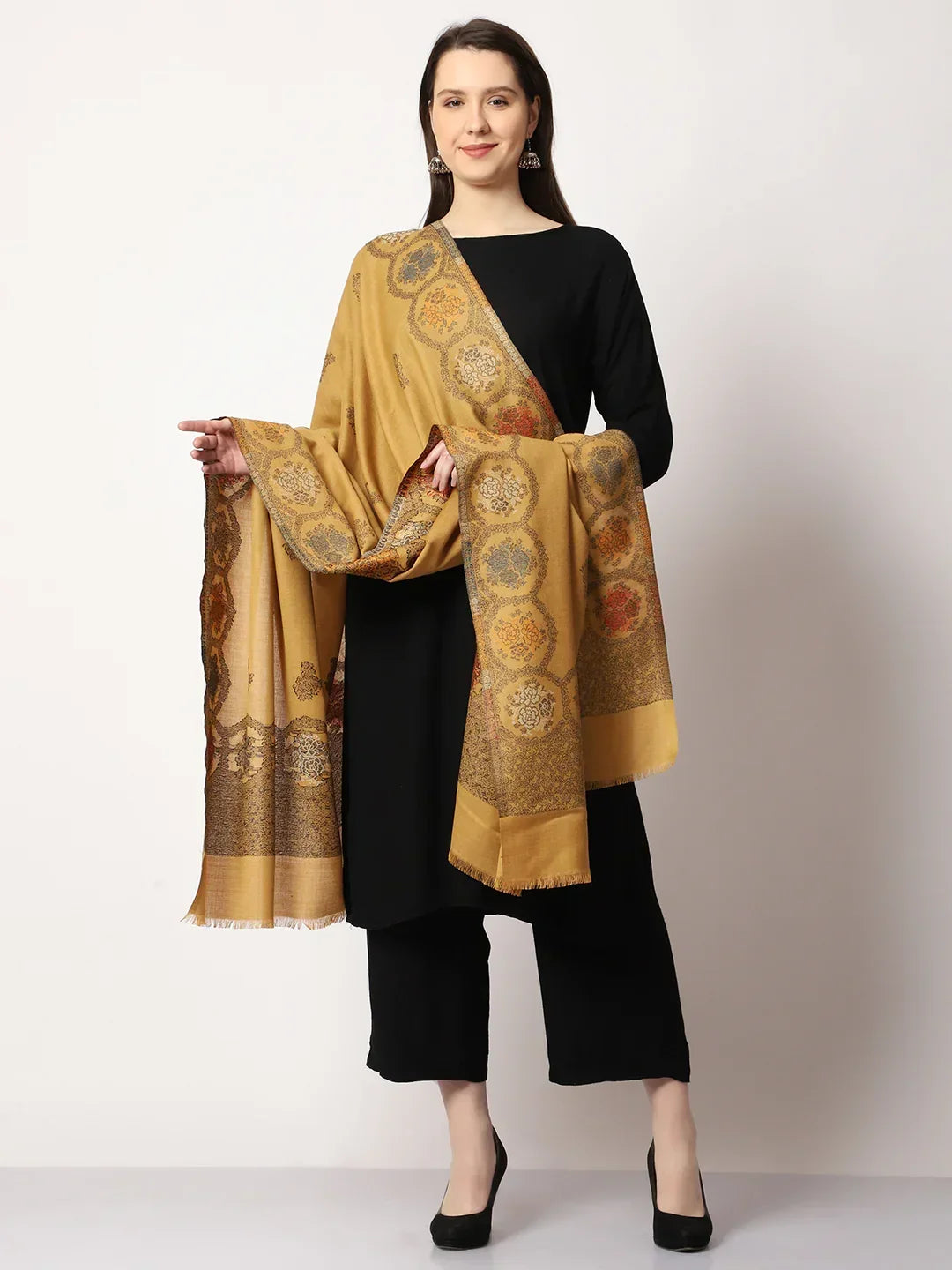 Women's Kani Wool Shawl – SWI Stylish